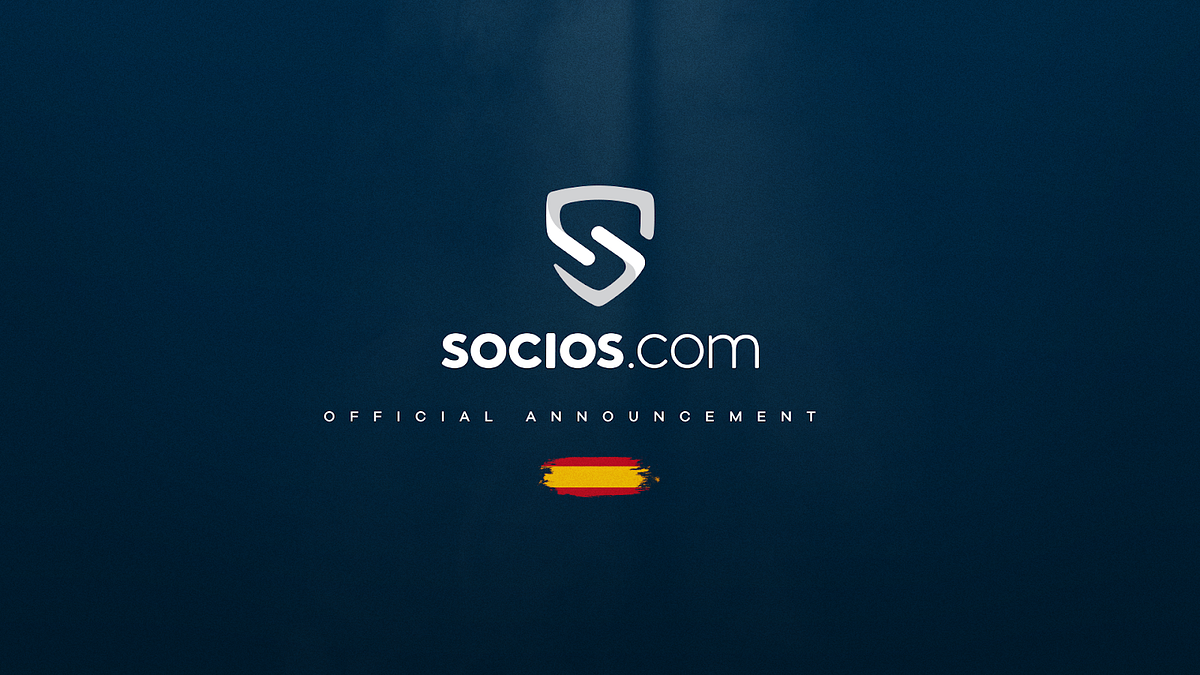 SOCIOS.COM SECURES VIRTUAL ASSET SERVICE PROVIDER REGISTRATION IN SPAIN ...