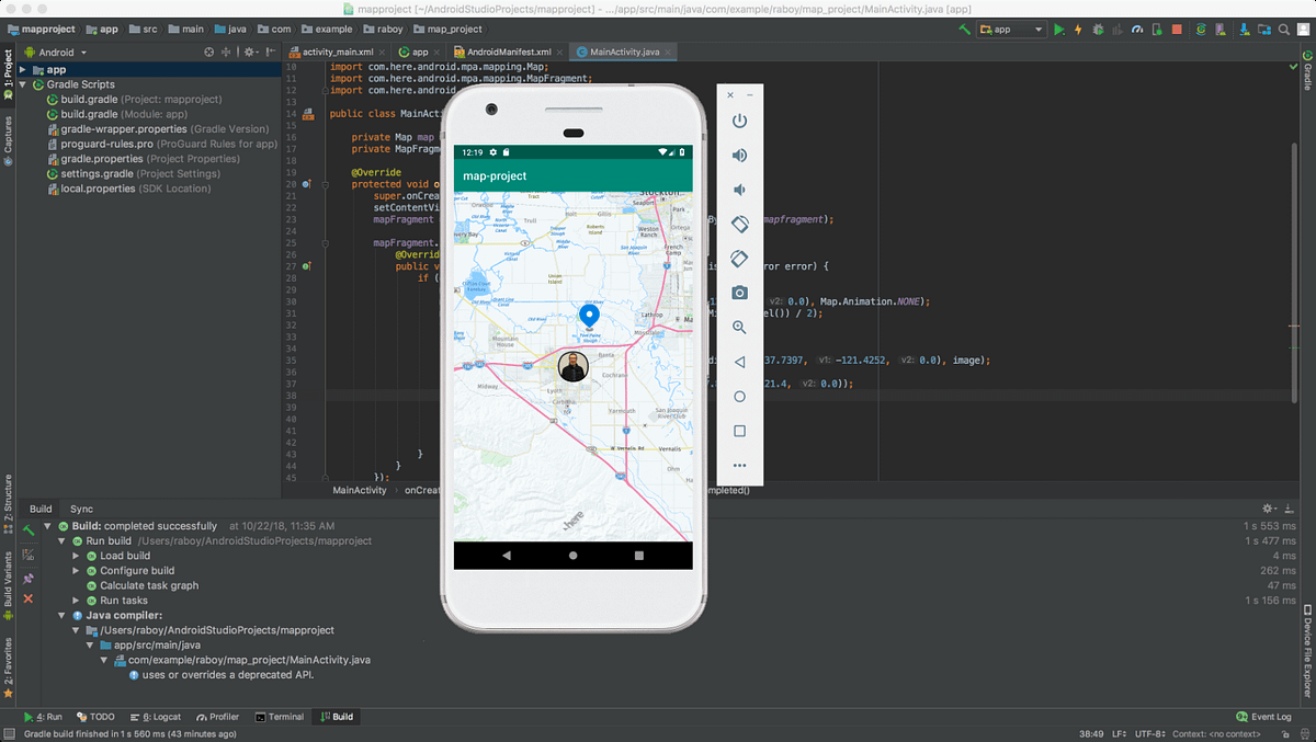 ทำแผนที่ Google Maps API จากโปรแกรม Android Studio | by Bett Kunthanit ...