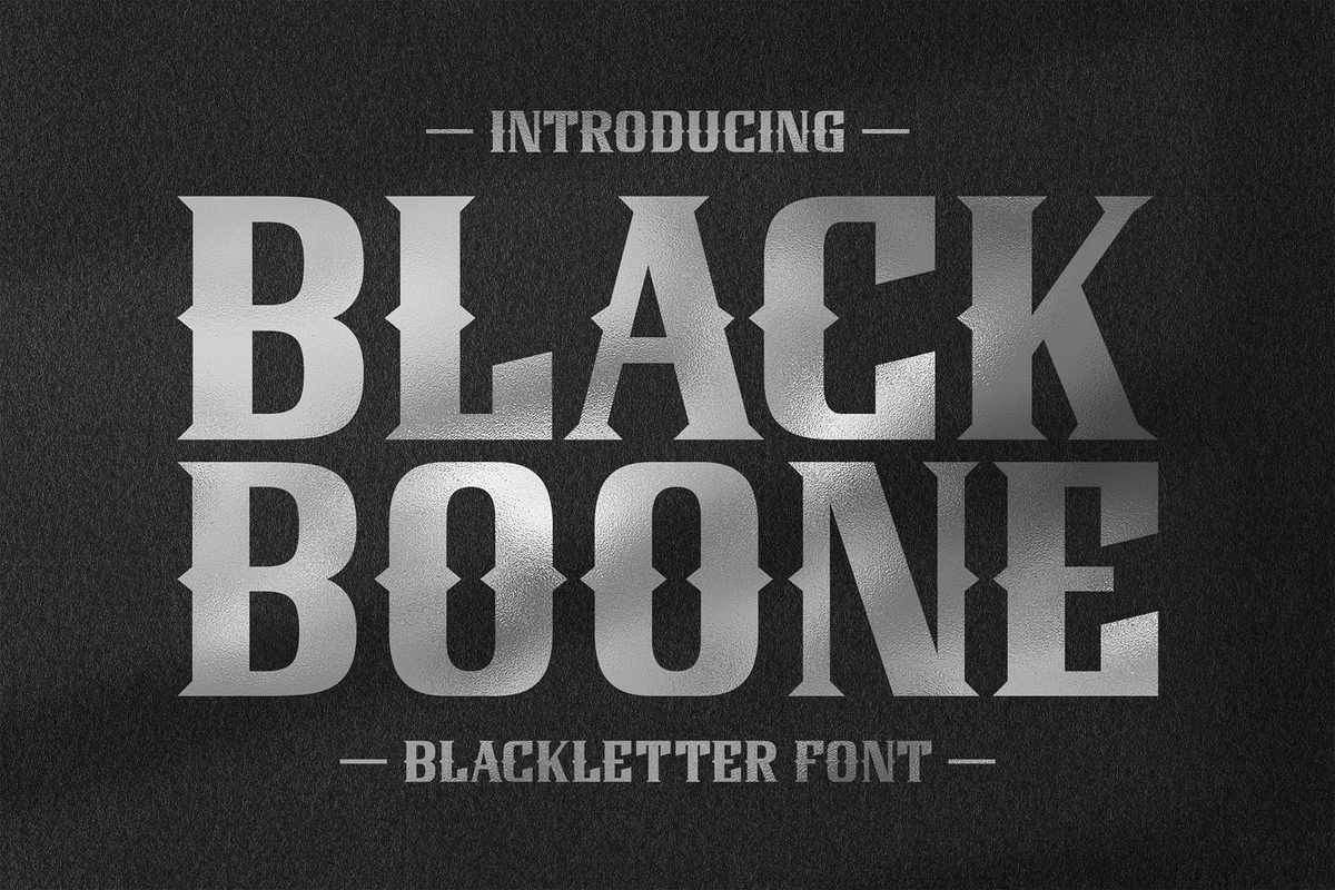 Black Boone Font | by Sophiasculpt | Apr, 2024 | Medium