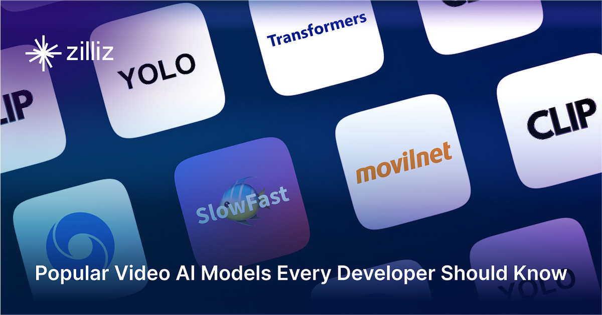 Popular Video AI Models Every Developer Should Know | by Zilliz | May ...