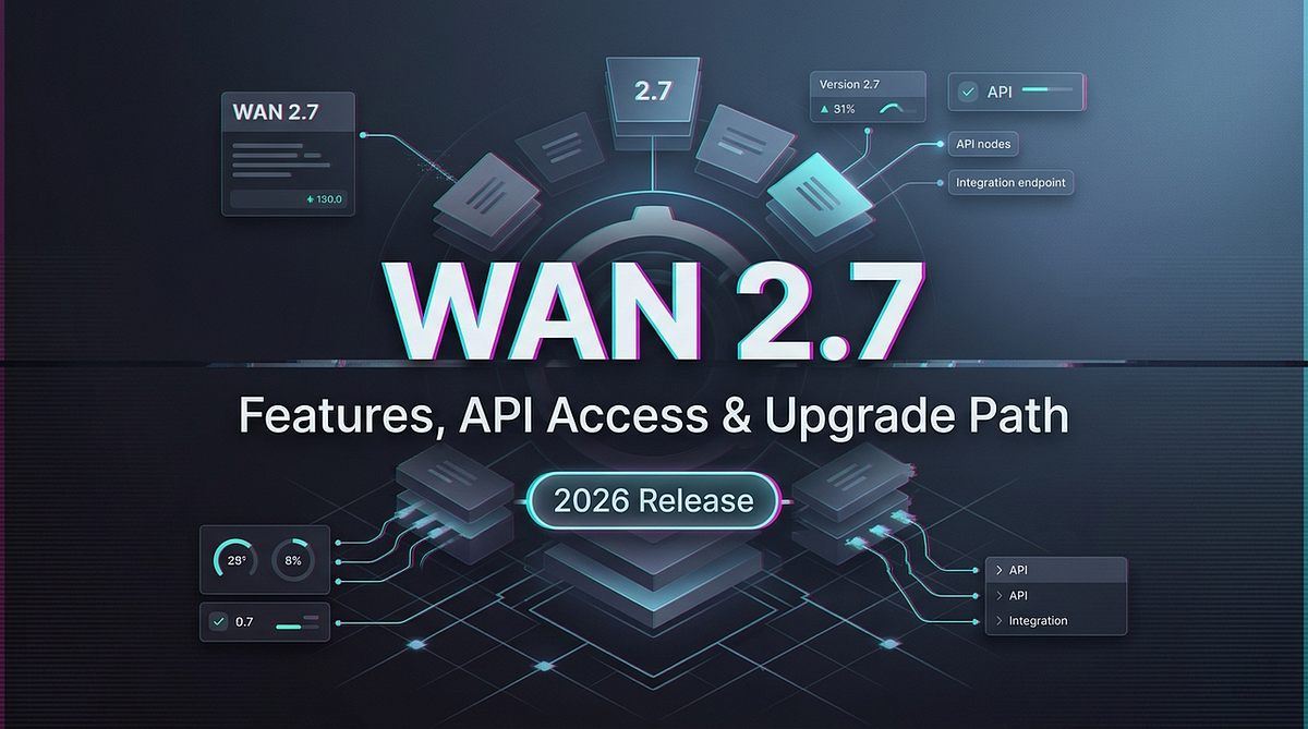 WAN 2.7: New Features, API Access & Upgrade Path | by WaveSpeedAI | Medium