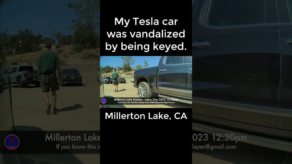 Guy Caught on Tesla Sentry Mode Keying My Car | TeslaCam Live ...