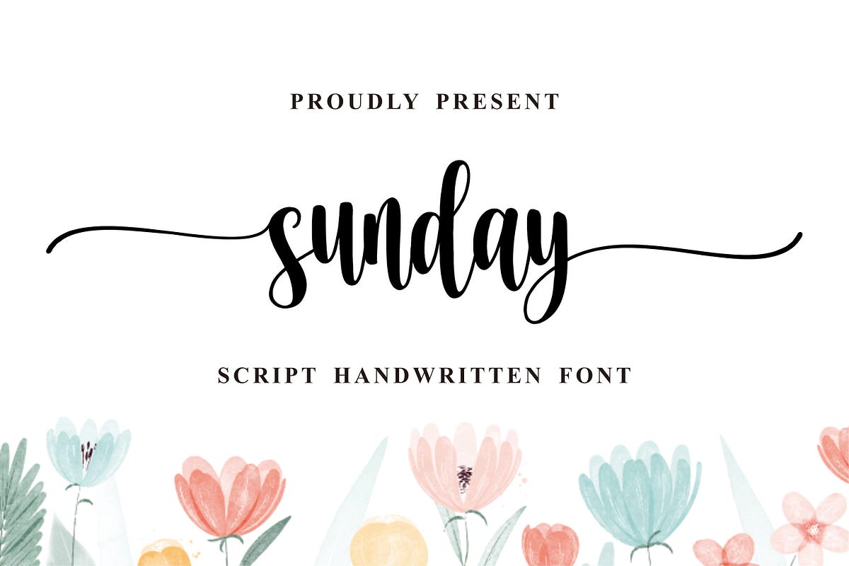 Sunday Font | by Lilylumos | Jun, 2024 | Medium