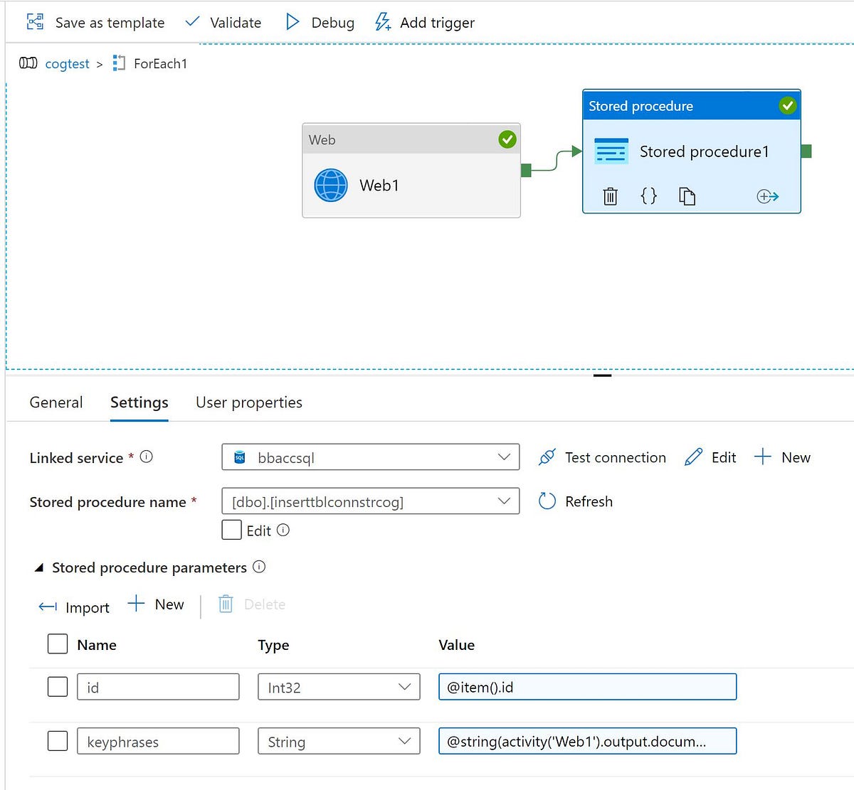 Process Azure Cognitive Services API using Data Factory — Text ...