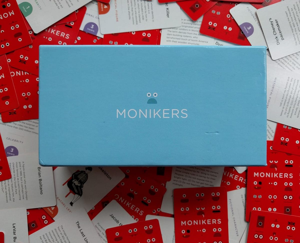 Best Play Recommends: Monikers | by glennw | BestPlay | Medium