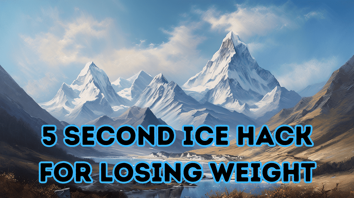 5 Second Ice Hack for Losing Weight | by TPJ | Jul, 2023 | Medium