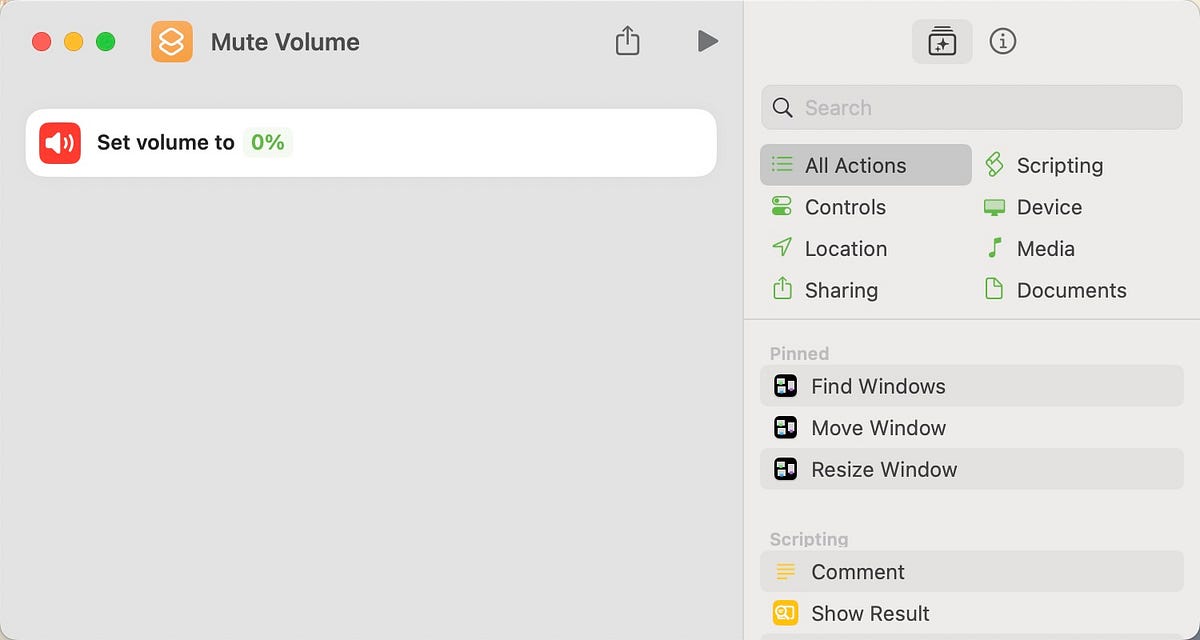 How to Schedule a Shortcut on Mac to Mute Volume Automatically at Night | by Brent Deverman ...