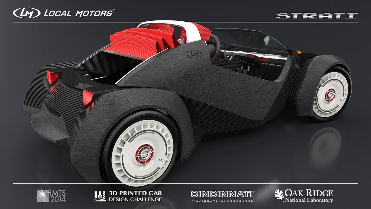 TOP 5 3D PRINTED CARS | by Daniel Faegnell | 3DPrinterChat | Medium