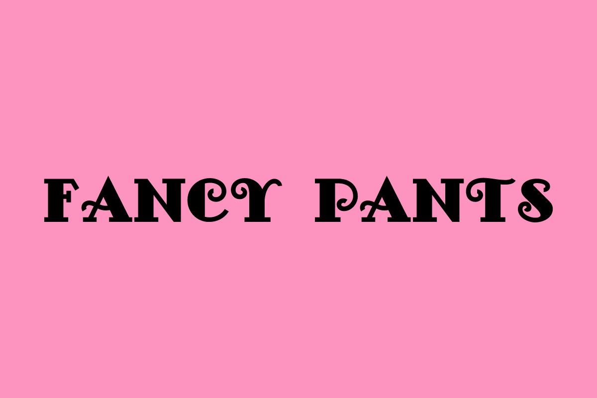 Fancy Pants Font - Mockupartisan - Medium