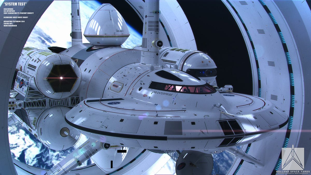 Constructing an Alcubierre Warp Drive | by E. Alderson | Predict | Medium