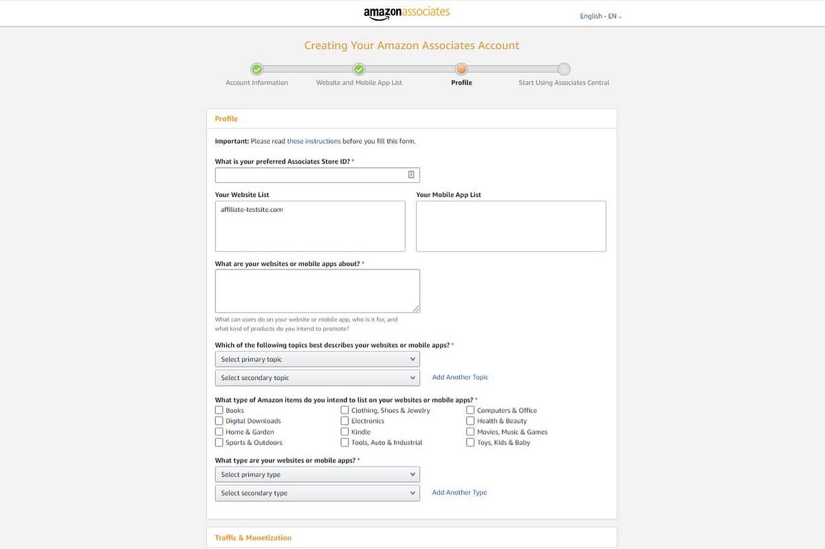 Affiliate Marketing Amazon Sign Up: Ultimate Guide to Success | by ...