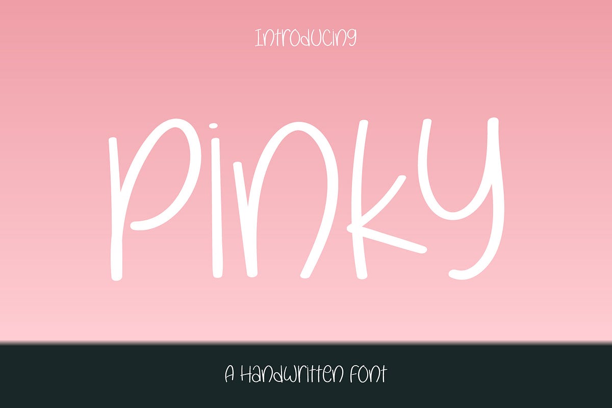 Pinky Font Free Download | by Neonnebula | Apr, 2024 | Medium