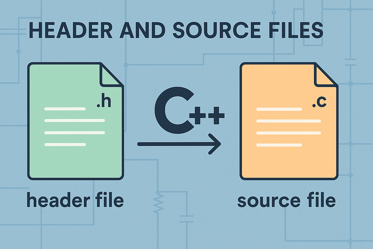 C the Difference: Why Header and Source Files Matter in C/C++ | by ...