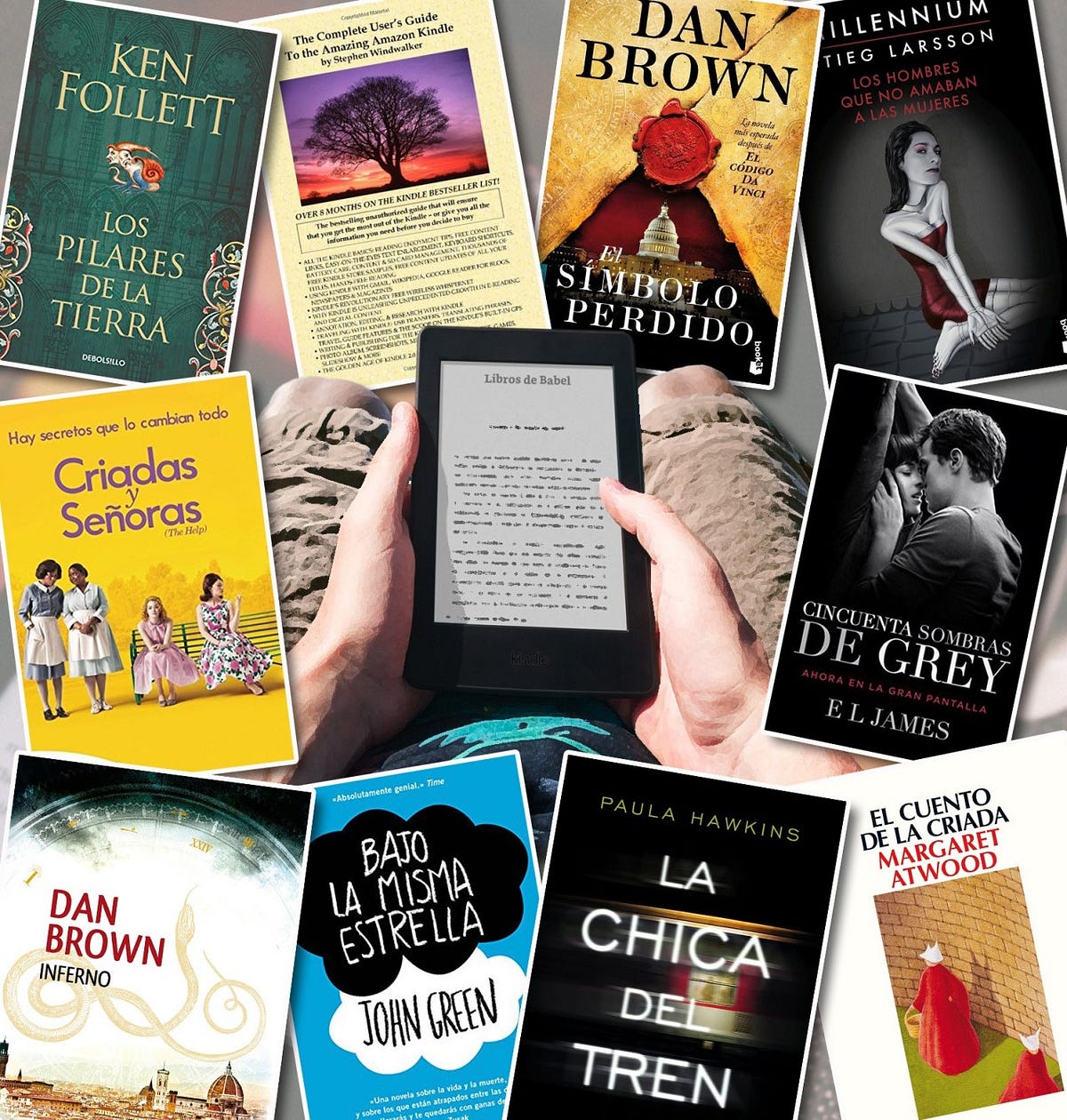 Diez años del Kindle de Amazon: los libros más vendidos de cada año ...