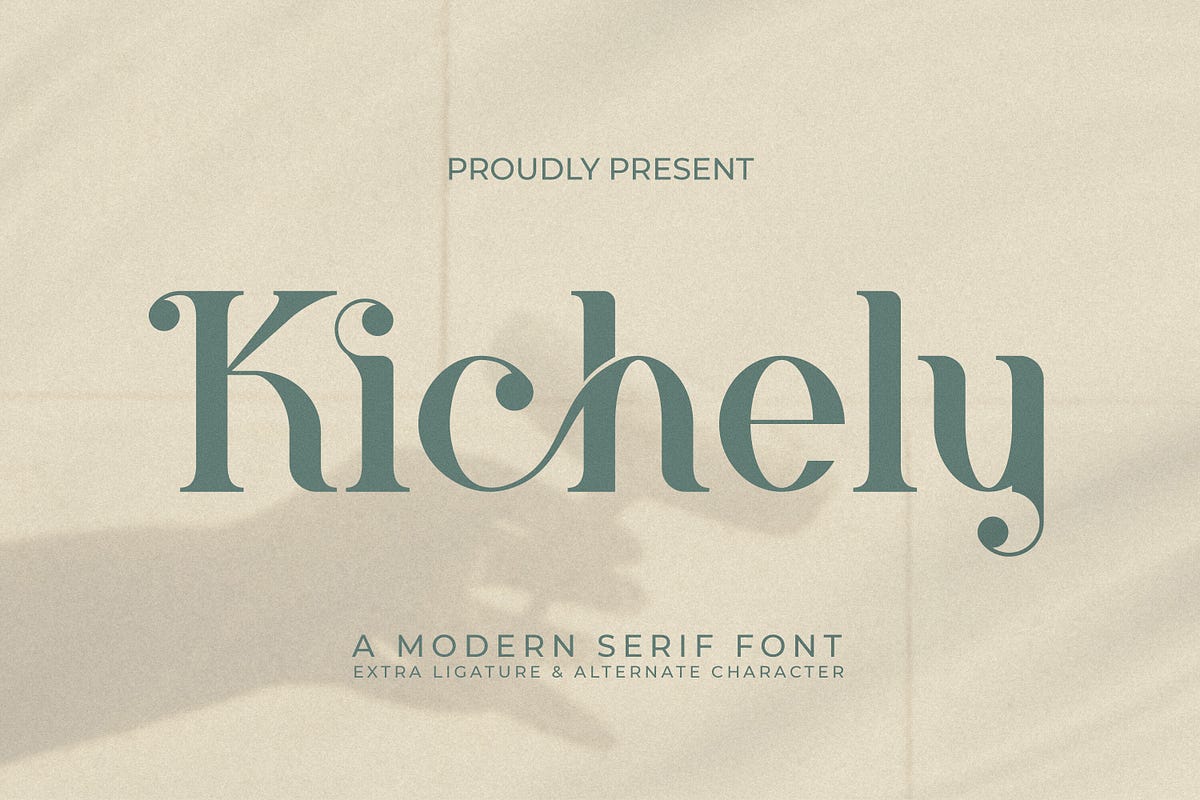 Kichely Font - Digidruid - Medium