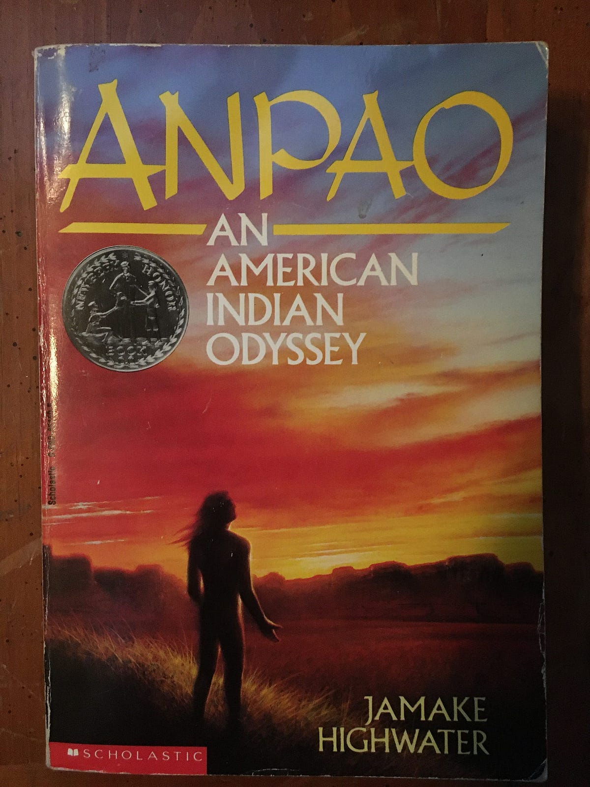 Anpao: An American Indian Odyssey By Jamake Highwater (JACKIE MARKS ...