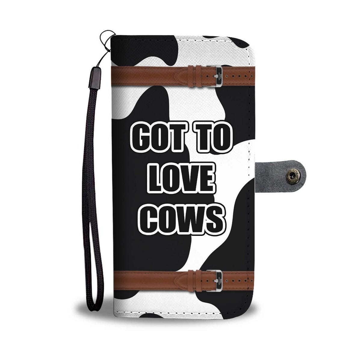 Cow Phone Wallet (With Printed Straps) Official Merch CL1211 | by The ...