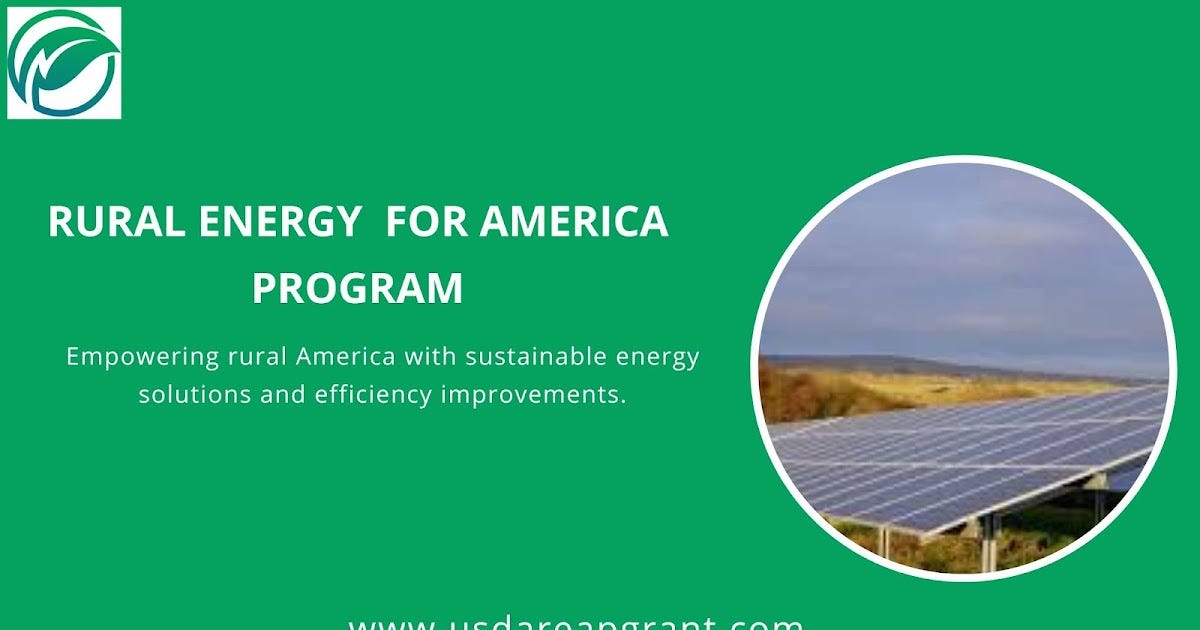 Transforming Rural America with Renewable Energy Solutions | by USDA ...