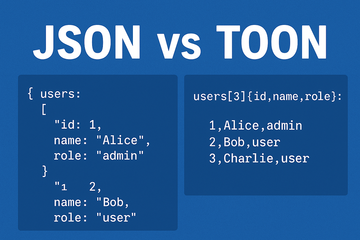 Why TOON is better than JSON for LLMs? | by Szymon Pacholski | Medium
