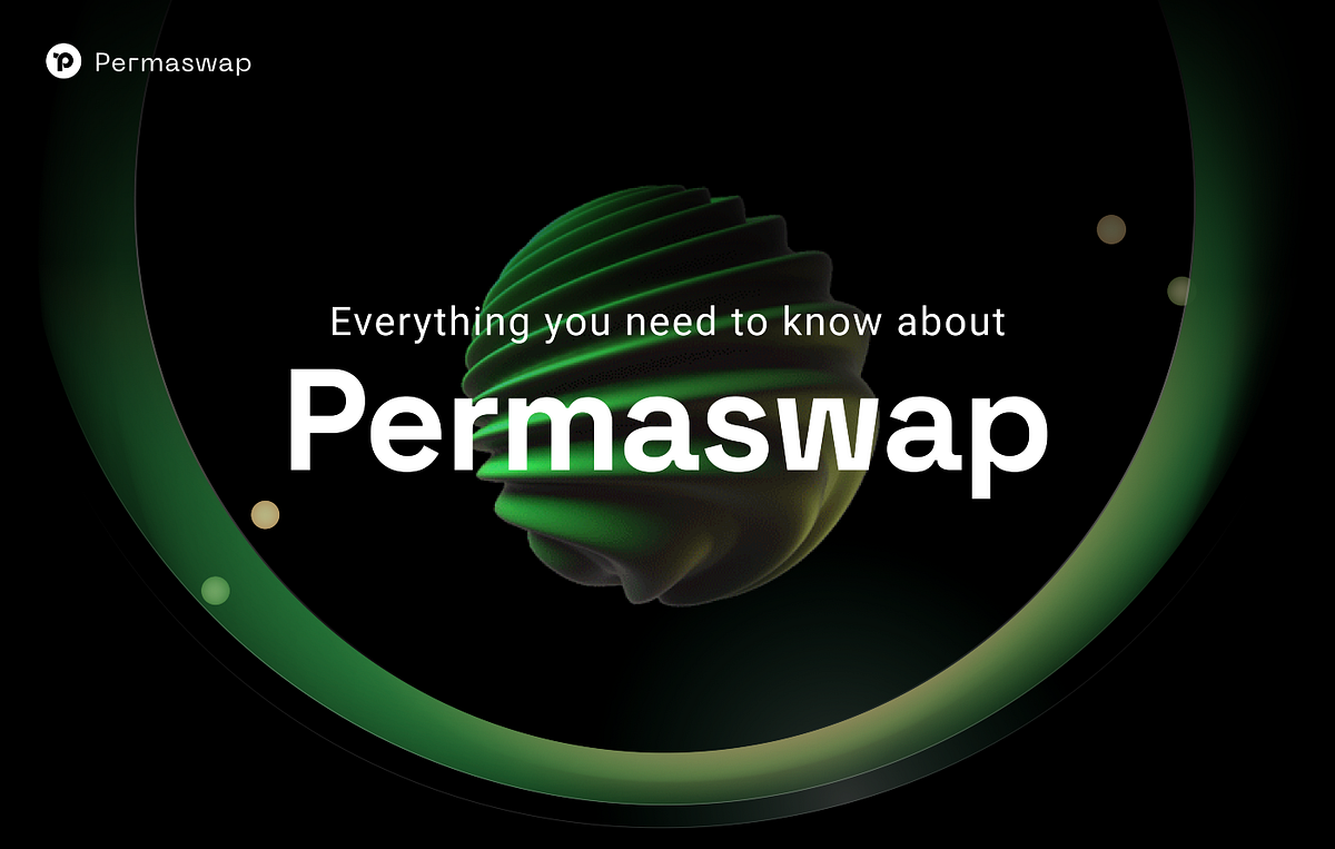 The first cross-chain DEX on Arweave — Permaswap has released its official website and ...