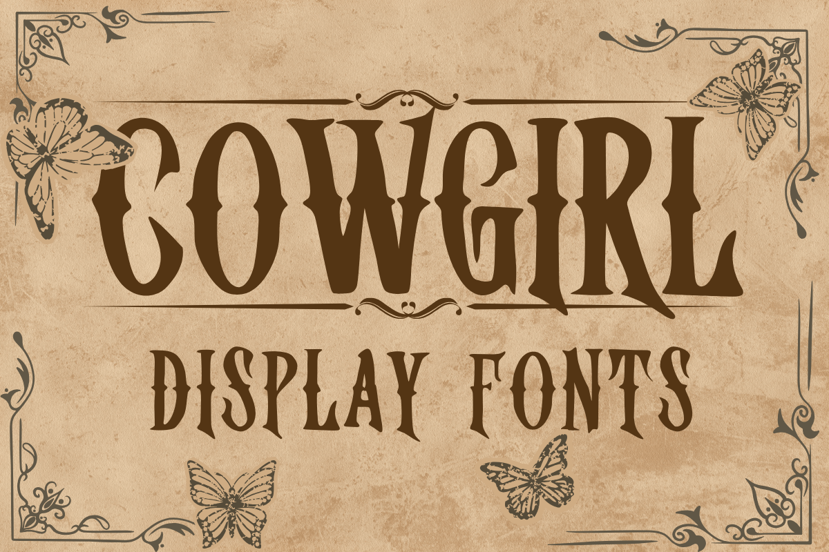 Cowgirl Font - Gracegrid - Medium