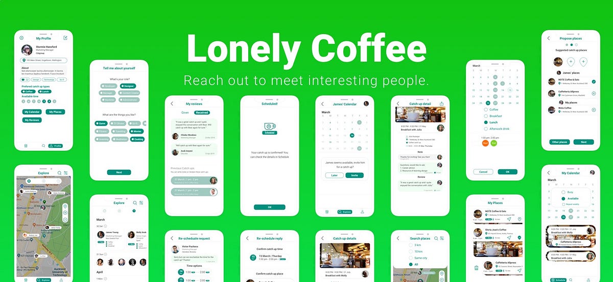 Case Study of Lonely Coffee — Let’s Reach Out to Meet Interesting ...