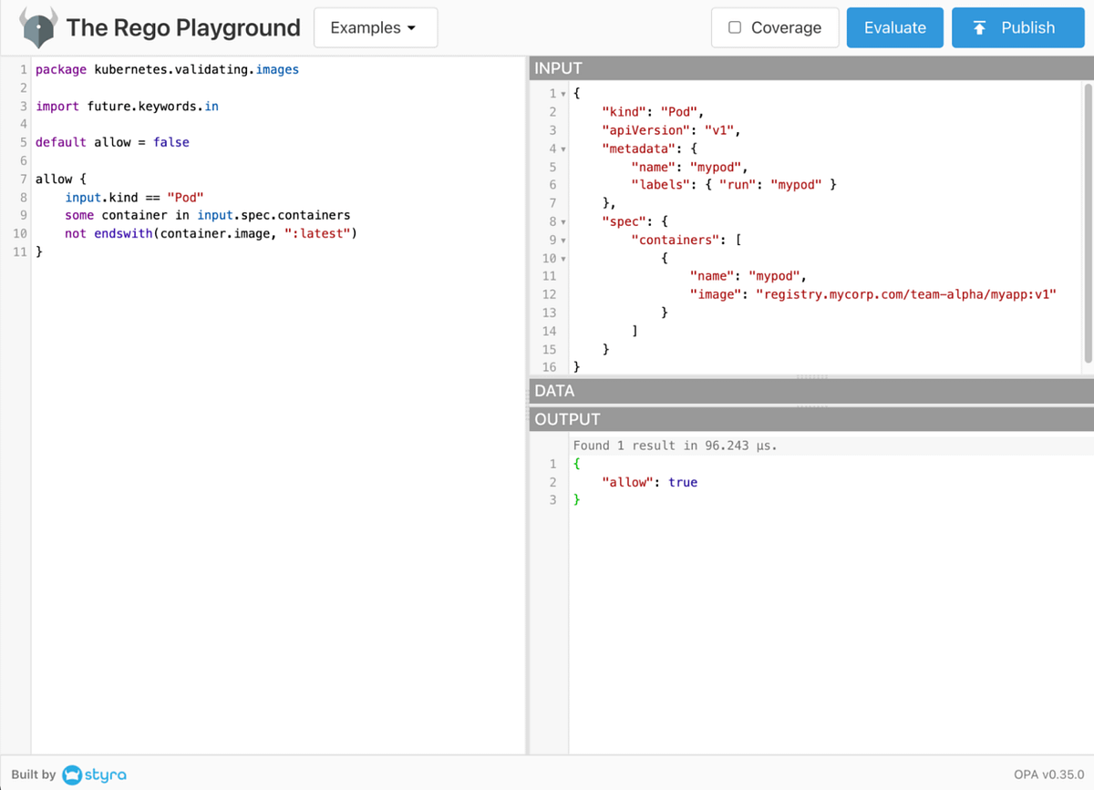 Exploring Open Policy Agent: A Beginner’s Guide to REGO Language with Real-World Examples | by ...