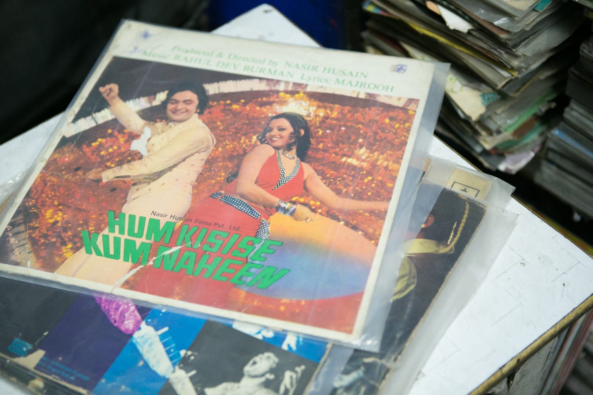 Record-digging in Delhi 2 | by Yoko Kobayashi | Sarasvat magazine | Medium