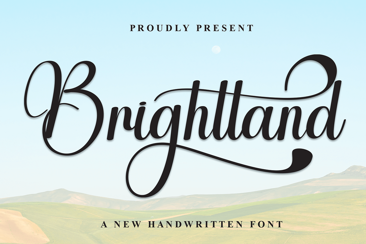 Brightland Font - Mindmason - Medium