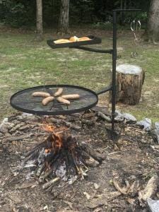 The Ultimate Swing Away Fire Pit Grill Review | by Kari Cachang | Medium