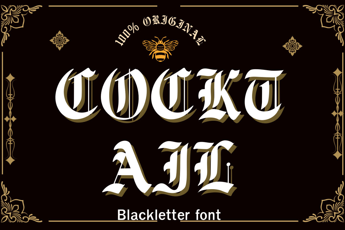 Cocktail Font - Colormeister - Medium