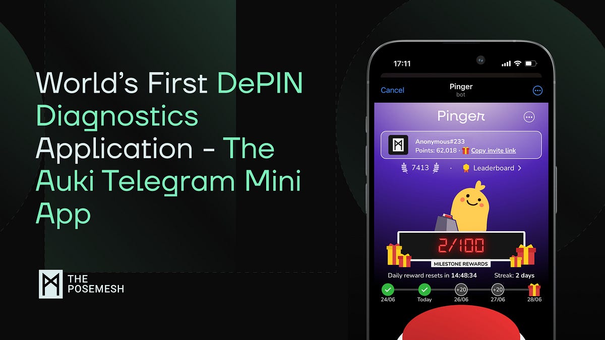 Get Ready to Earn Auki Points with the World’s First DePIN Diagnostics ... Get Ready to Earn Auki Points with the World’s First DePIN Diagnostics ...