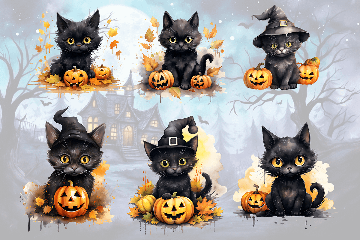 Spooky Halloween Cat Clipart Free | by Zenithzephyr | Sep, 2024 | Medium