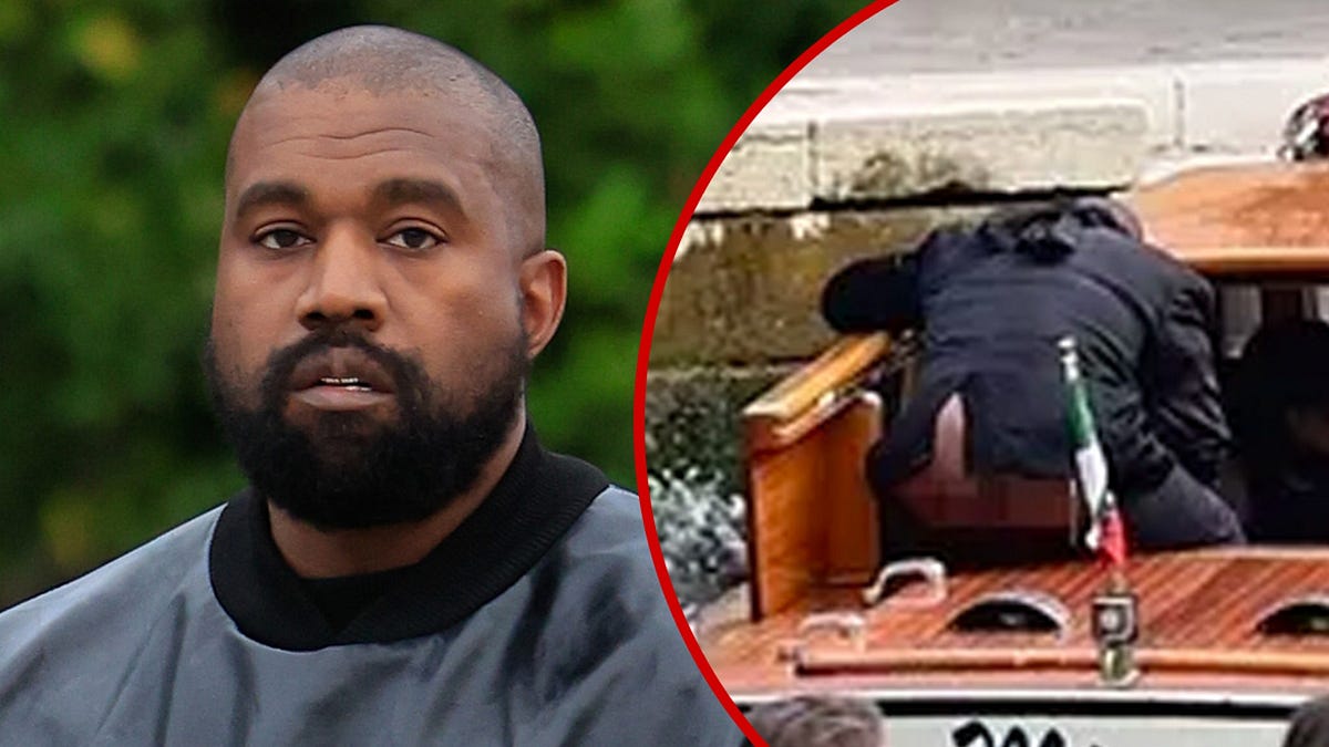 Kanye West and Bianca Censori banned from Venice water taxi company ...