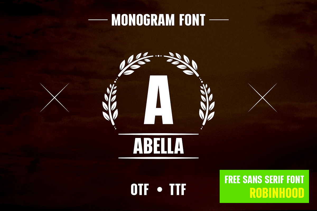 Wreath Monogram Font | by Emmaethereal | Jun, 2024 | Medium