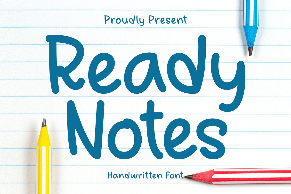 Ready Notes Font - Neonpulse - Medium