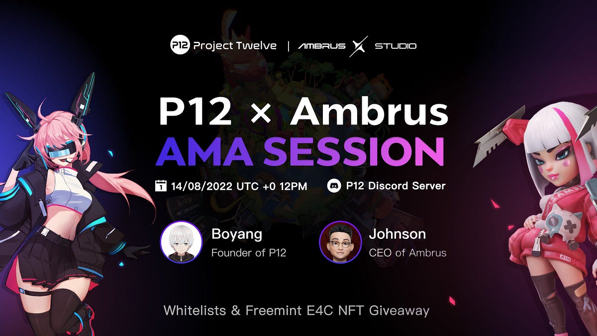 [E4C Events] Ambrus Studio x Project Twelve AMA recap | by E4C: Final Salvation | Medium
