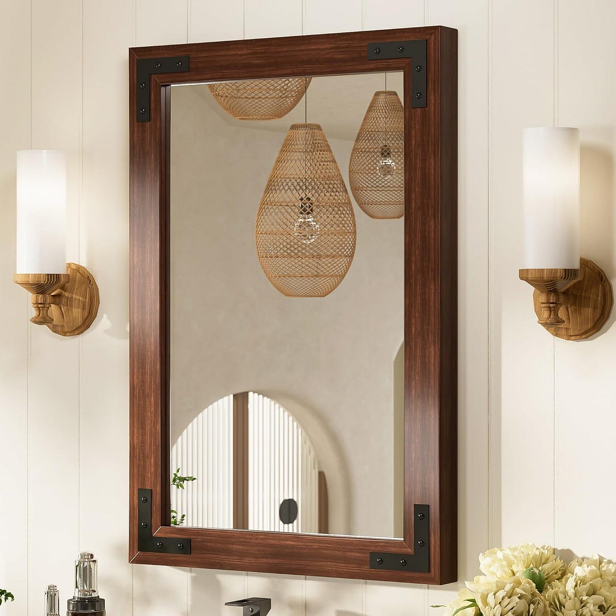 TETOTE Wood Mirror Review: Rustic Elegance Unleashed | by Crazy Products and Ideas! | Sep, 2024 ...