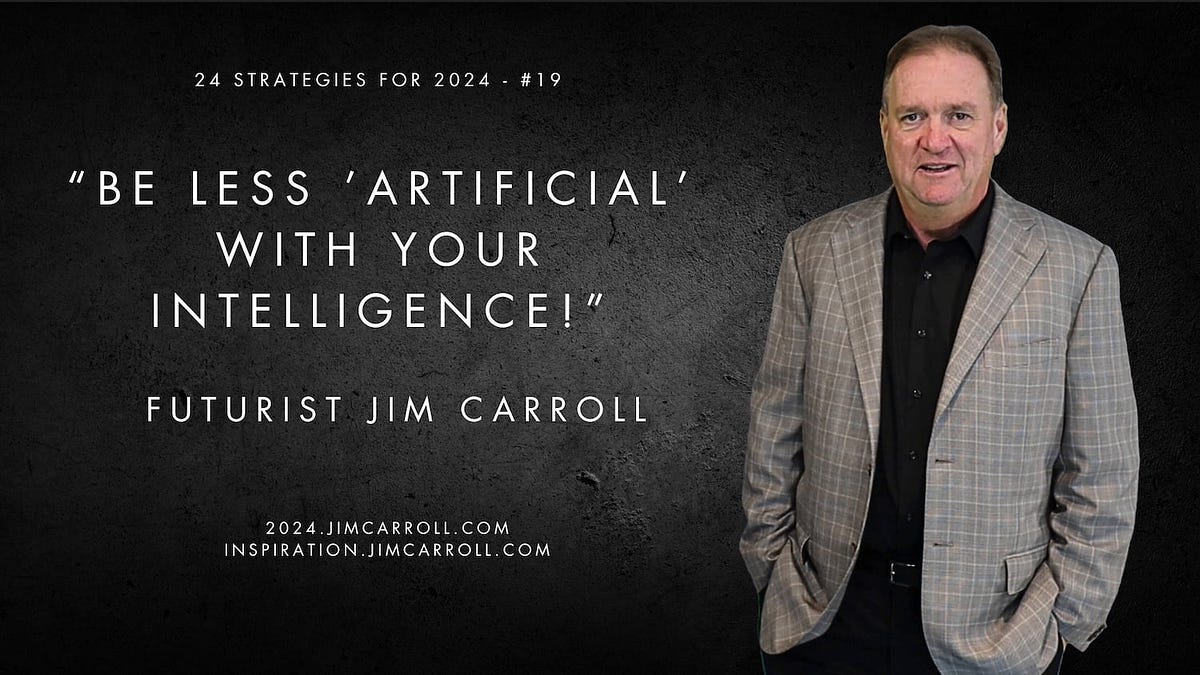 Soft Skills and AI. “Be less ‘artificial’ with your… | by Futurist Jim ...