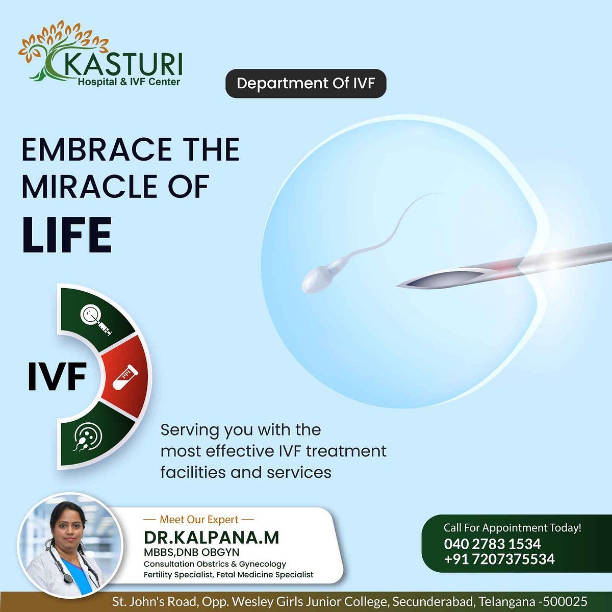 IVF Treatment in Secunderabad. Kasturi Hospital: Pioneering IVF… | by Kasturihospital | Jun ...