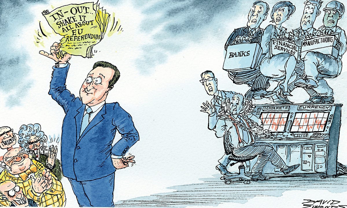 Brexit Cartoons on Point... Believe it or not, nowadays all of us… | by ...