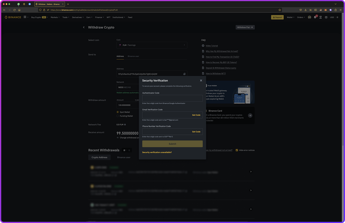 How to buy tokens on binans. For example FLM token | by brifif | Jun ...