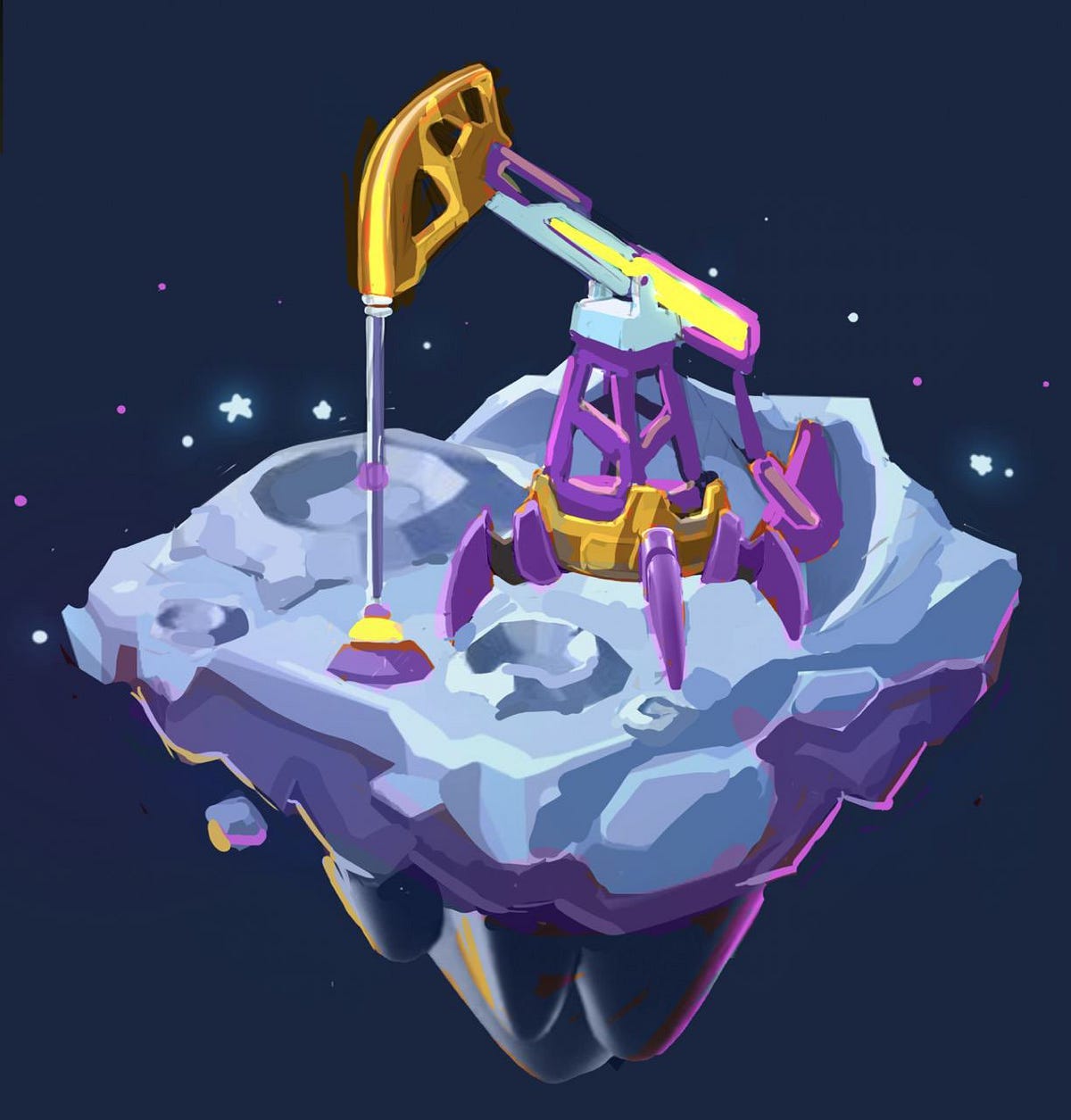 Moon Robots — o co chodzi z tym całym $OIL? | by vanhoost | Medium