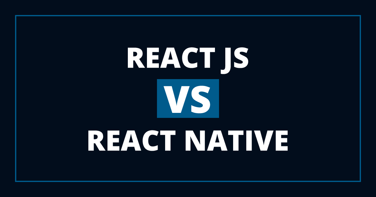 React.js vs React Native — Similarities and Differences | by Francisco Moretti | Medium