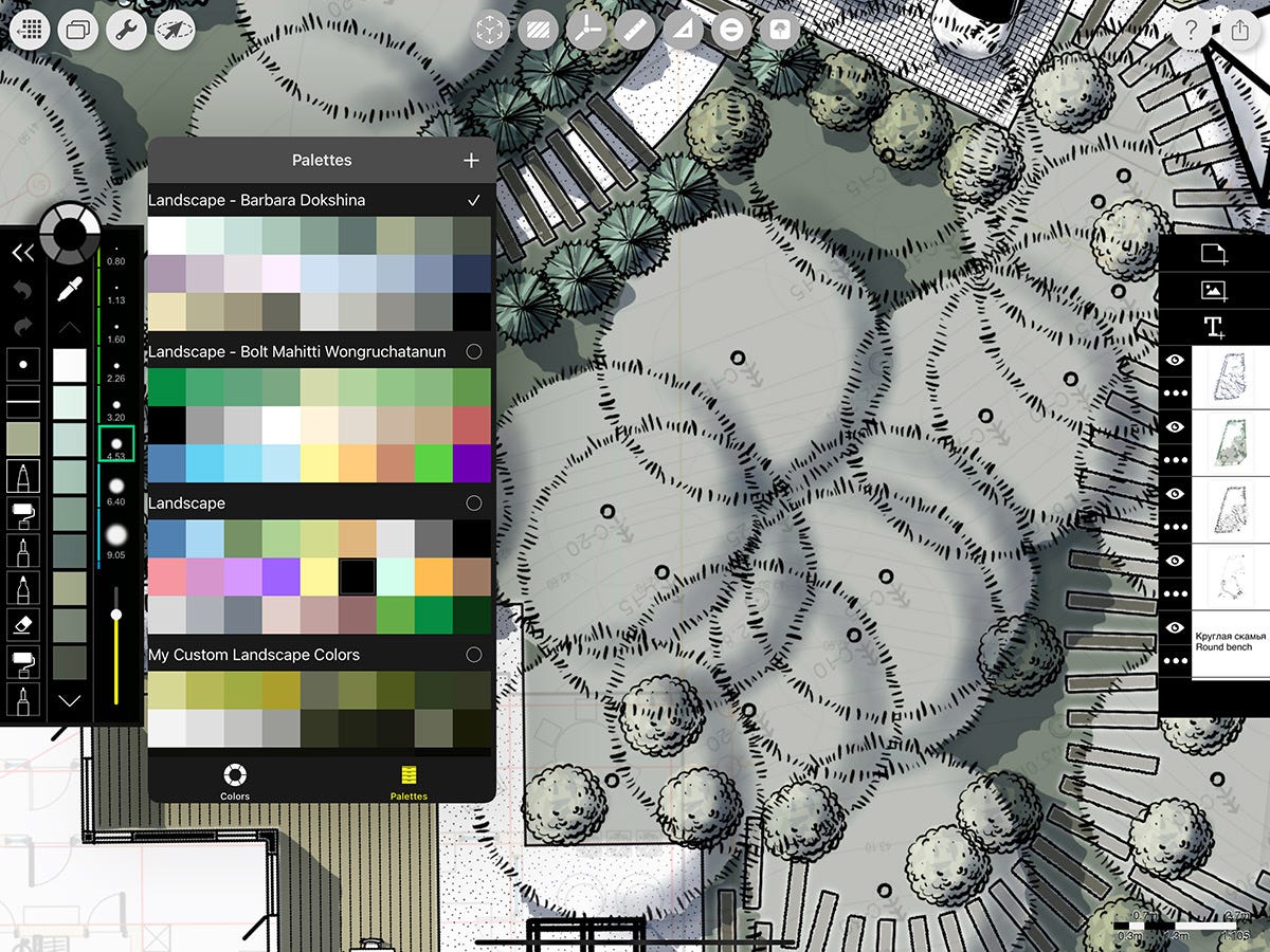 Landscape Design Illustration