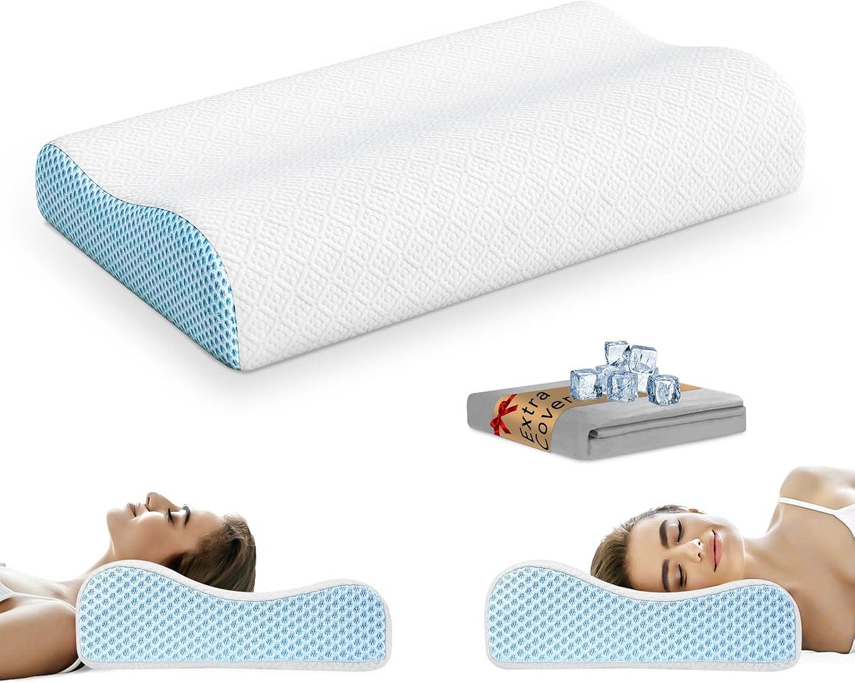Neck Pillow Memory Foam Review: The Ultimate Pain Relief | by Constance ...