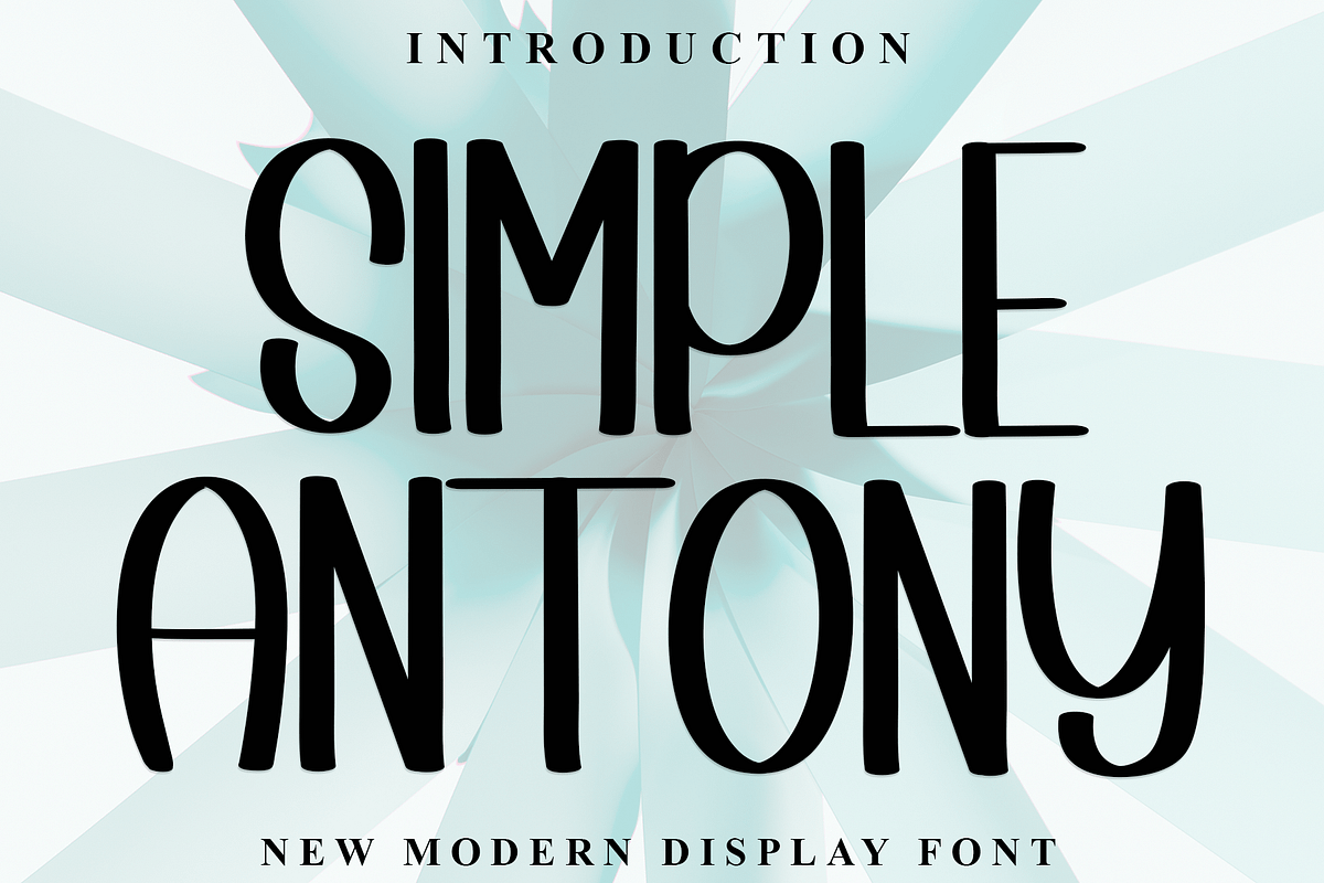 Simple Antony Font - Mindmason - Medium