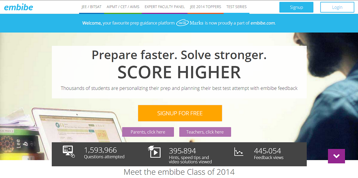 Online test prep startup Embibe.com acquires student guidance platform ...