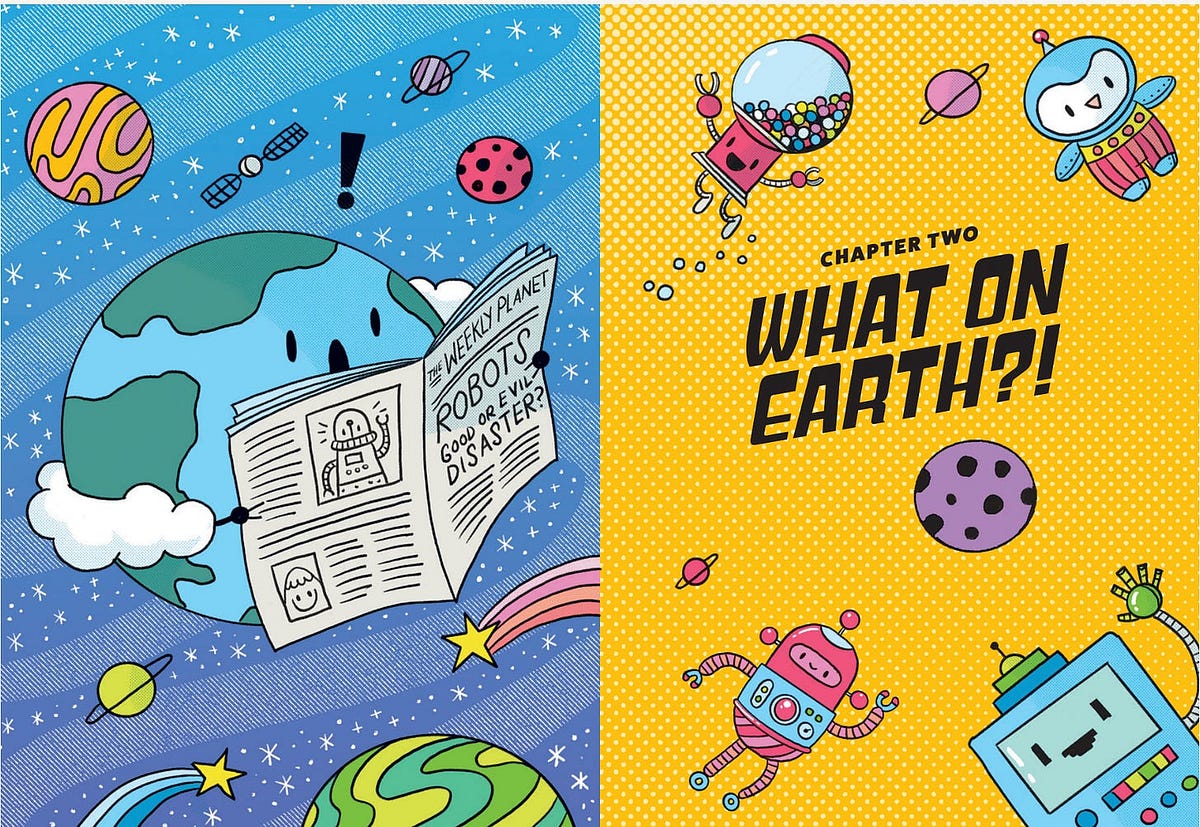 Behind the Book: The Cosmic Adventures of Astrid and Stella: Comet ...