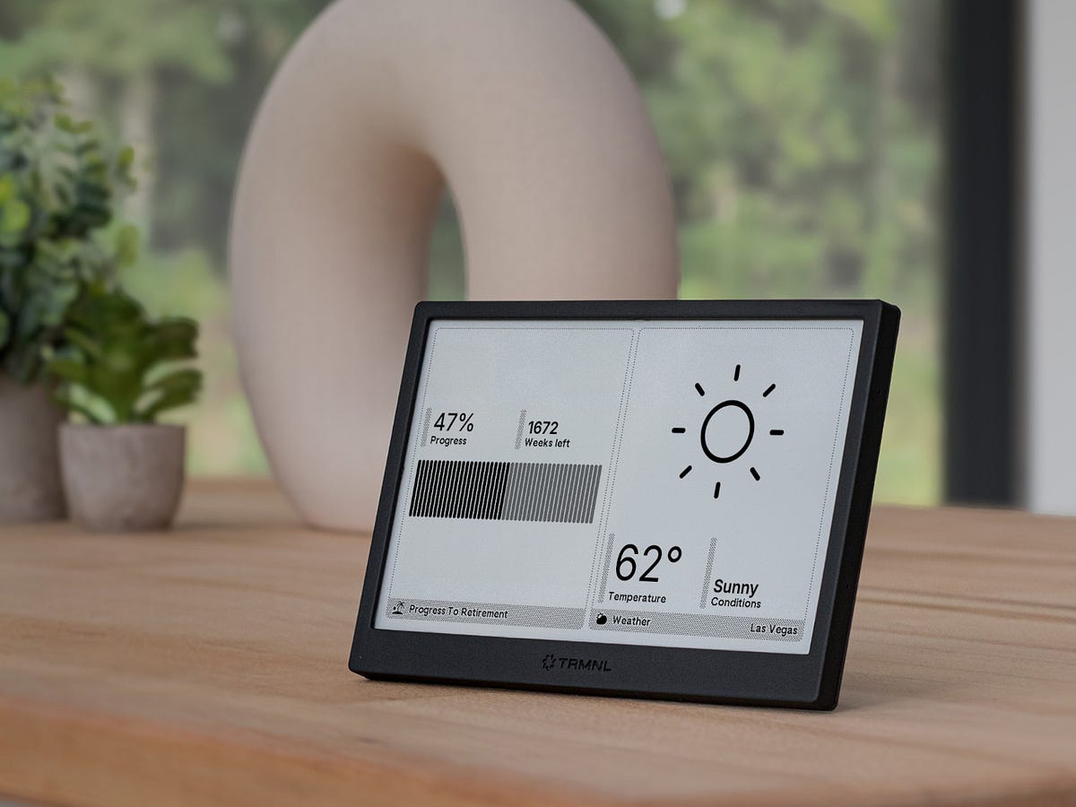 Experience Effortless Focus and Clarity With the TRMNL E Ink Smart ...